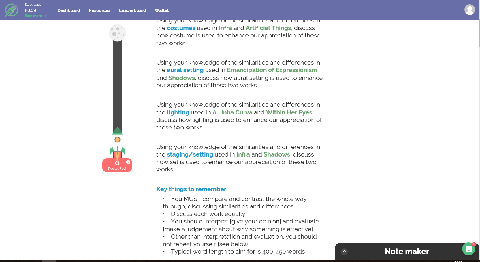 Studyrocket e revision | Arts Pool